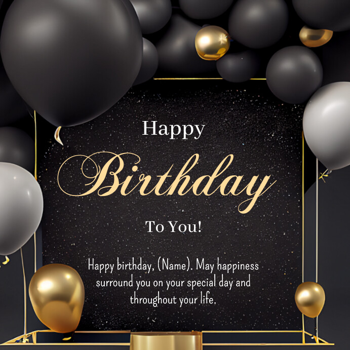Birthday Template | PosterMyWall