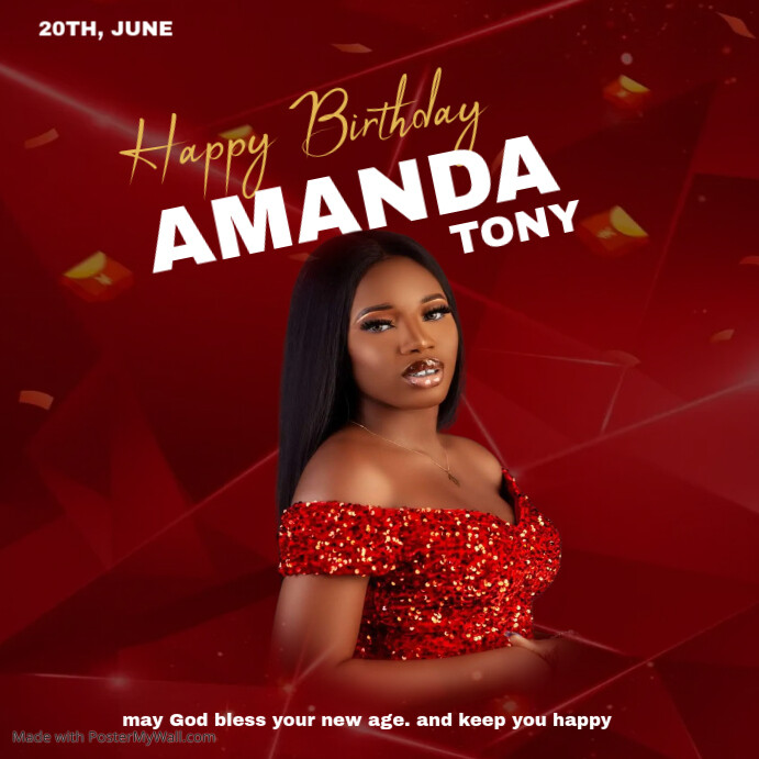Birthday Template | PosterMyWall
