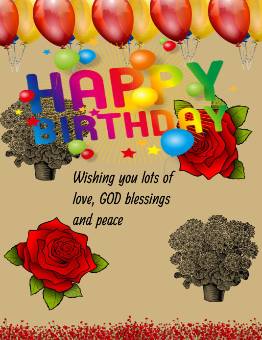 Birthday Template | PosterMyWall