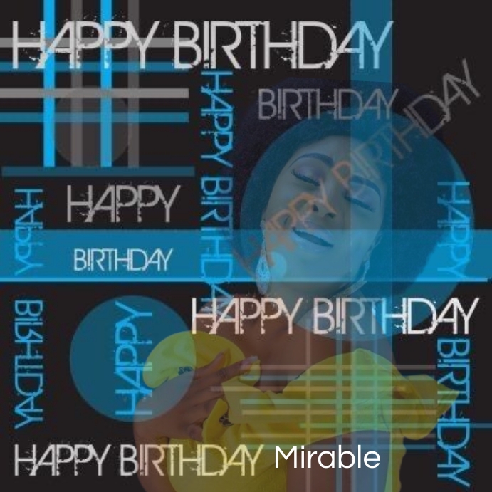 BIRTHDAY Template | PosterMyWall