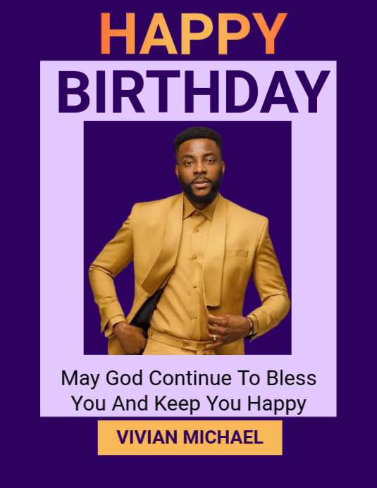 Birthday Template | PosterMyWall