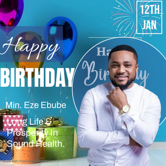 Birthday Template | PosterMyWall