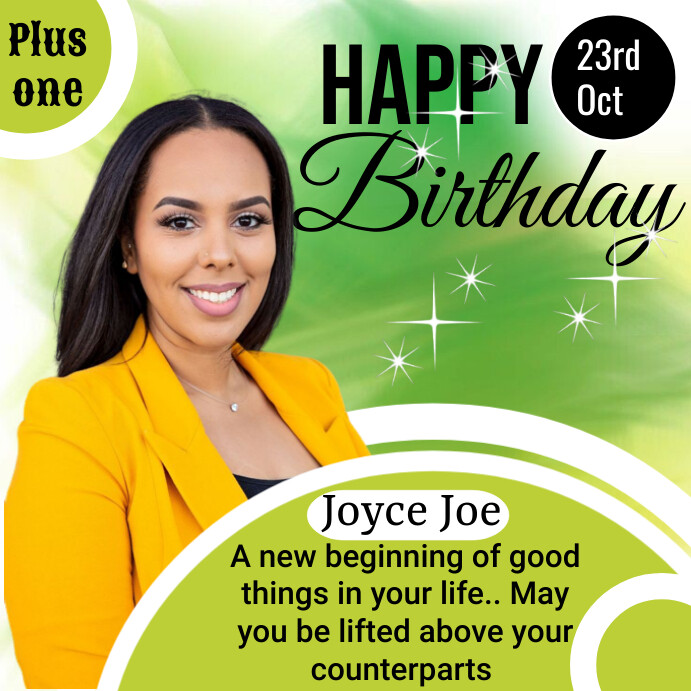 Birthday Template | PosterMyWall