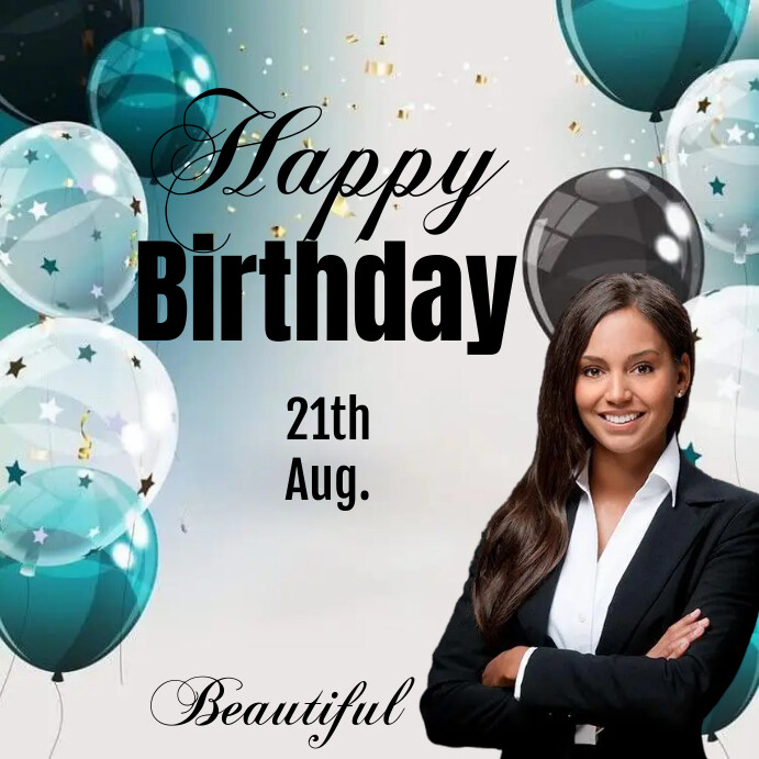 Birthday Template | PosterMyWall
