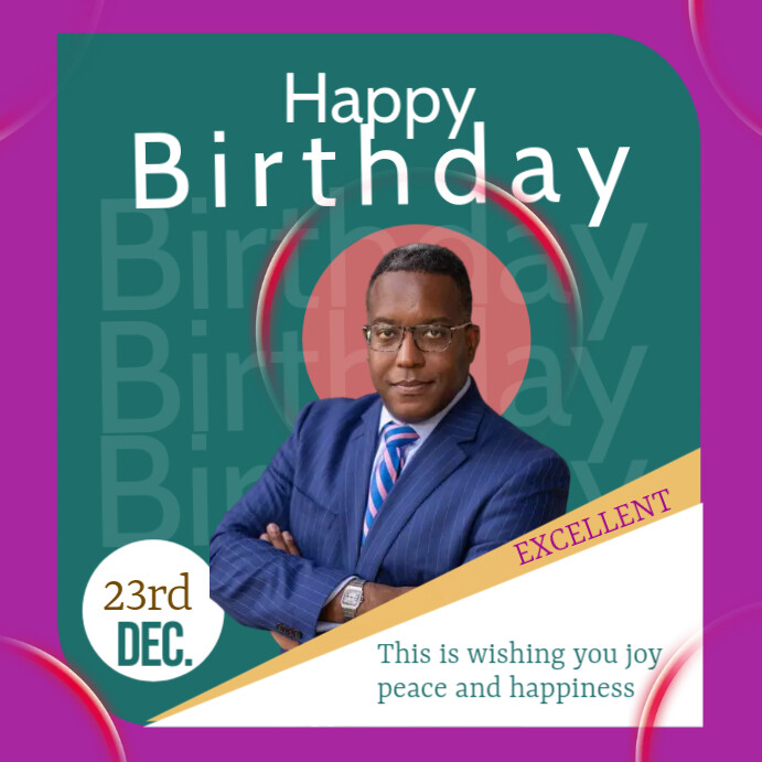 BIRTHDAY Template | PosterMyWall
