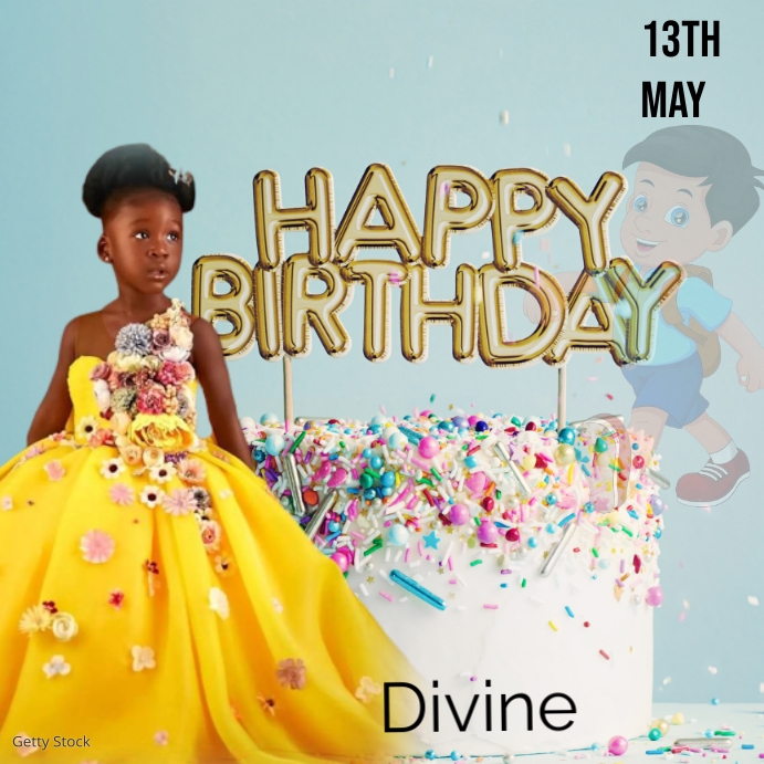 BIRTHDAY Template | PosterMyWall