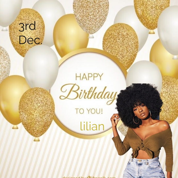 BIRTHDAY Template | PosterMyWall