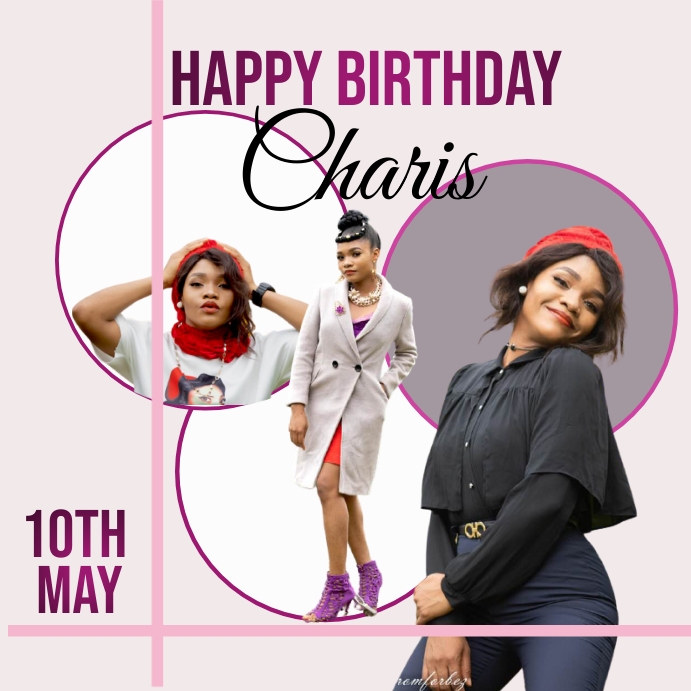 Copy of Birthday | PosterMyWall