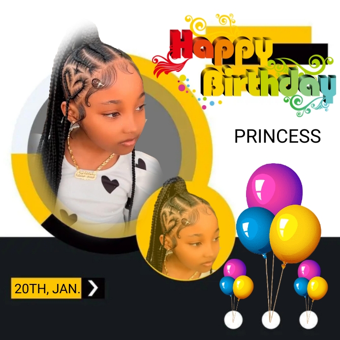 Birthday Template | PosterMyWall