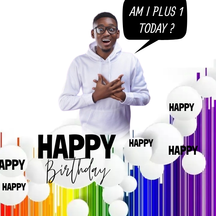 BIRTHDAY Template | PosterMyWall