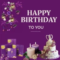 corporate employee work birthday card Template | PosterMyWall