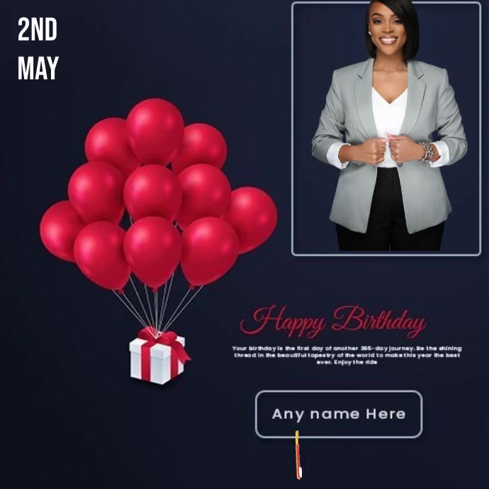 BIRTHDAY Template | PosterMyWall