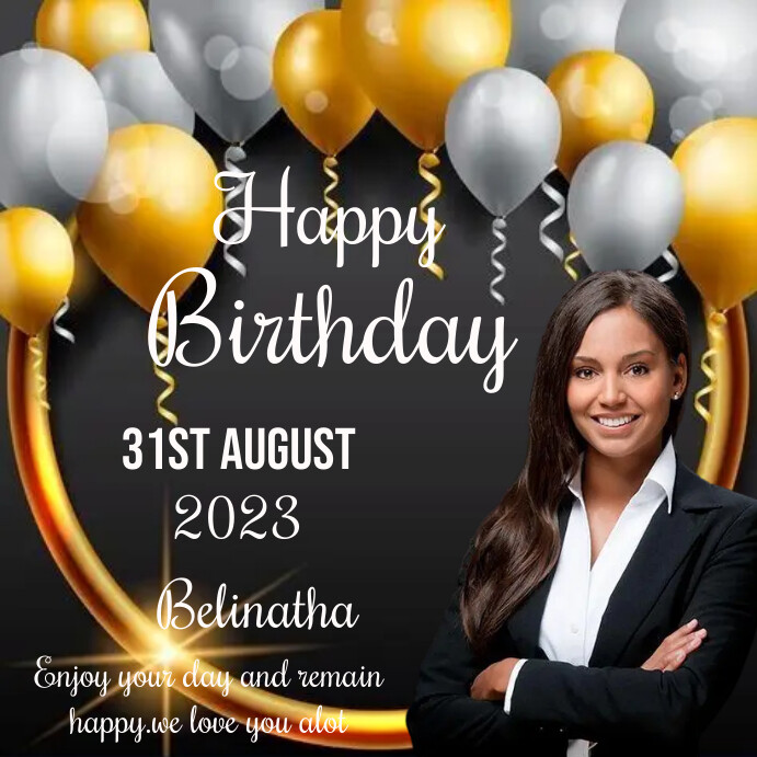 Birthday design Template | PosterMyWall