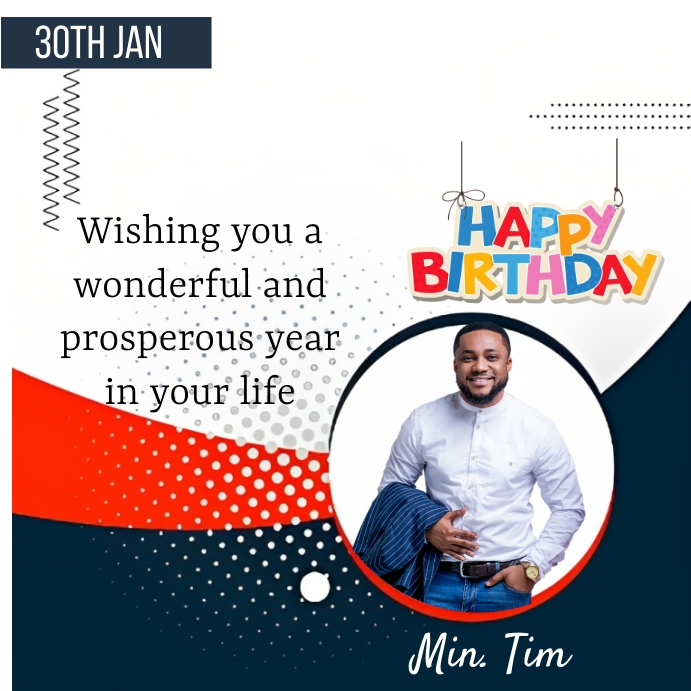 Birthday Template | PosterMyWall