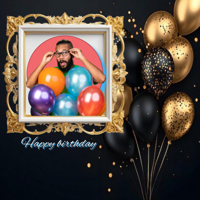 Copy of Birthday design | PosterMyWall