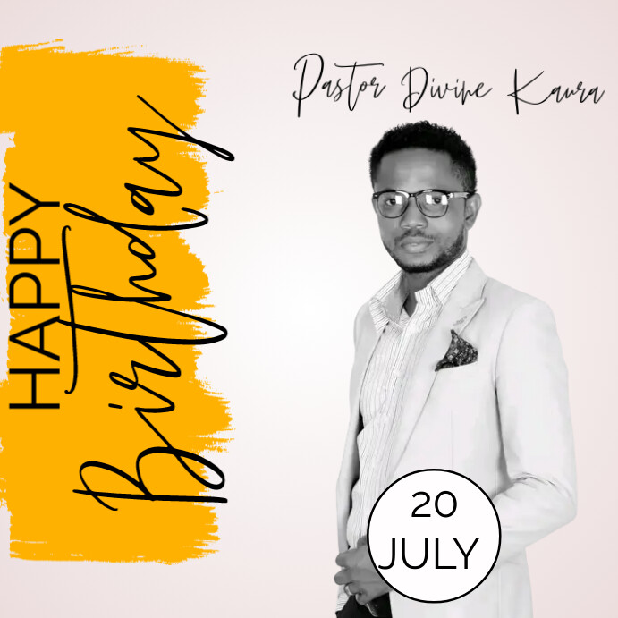 Birthday Template | PosterMyWall