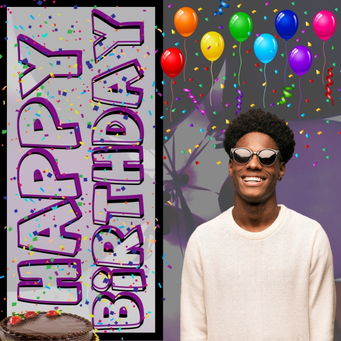 Birthday Template | PosterMyWall