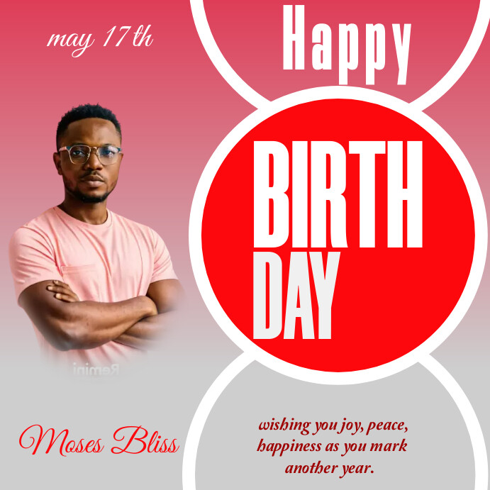 Birthday Template | PosterMyWall