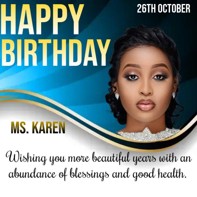 Birthday Template | PosterMyWall