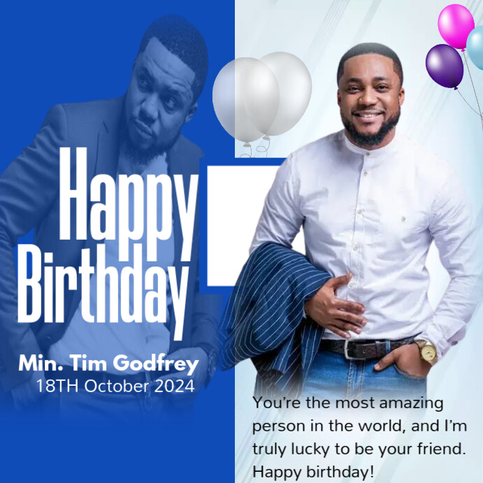 Birthday design Template | PosterMyWall