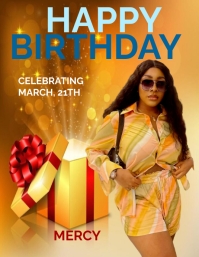 First Birthday Flyer ADS Template | PosterMyWall