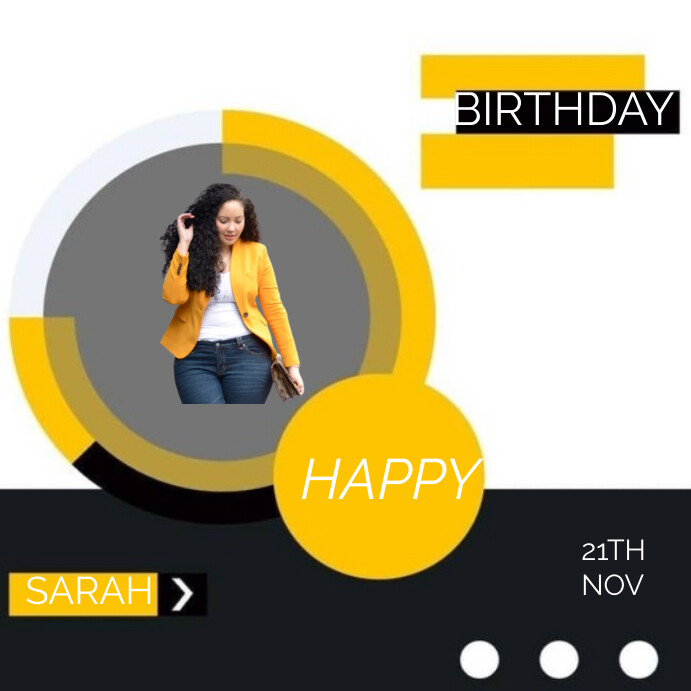 Copy of Birthday | PosterMyWall