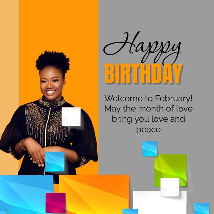 BIRTHDAY Template | PosterMyWall