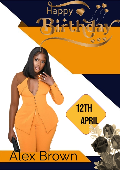 BIRTHDAY Template | PosterMyWall