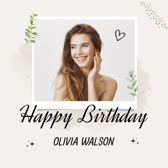 BIRTHDAY Template | PosterMyWall