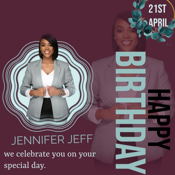 Plantilla de Birthday | PosterMyWall