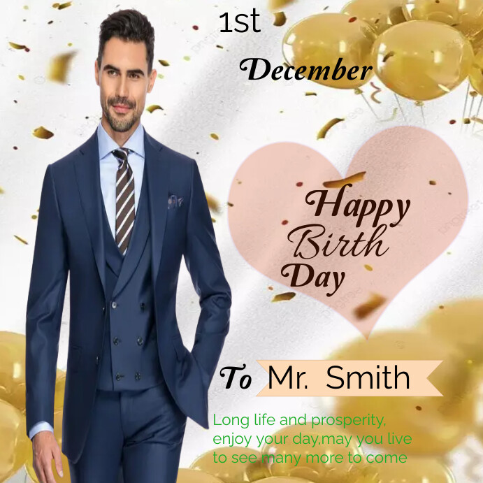 Birthday Template | PosterMyWall