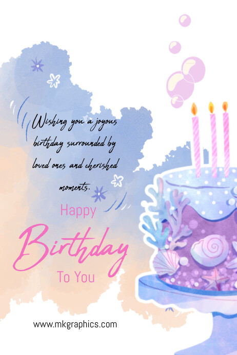 Birthday Template | PosterMyWall