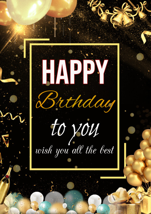 birthday Template | PosterMyWall
