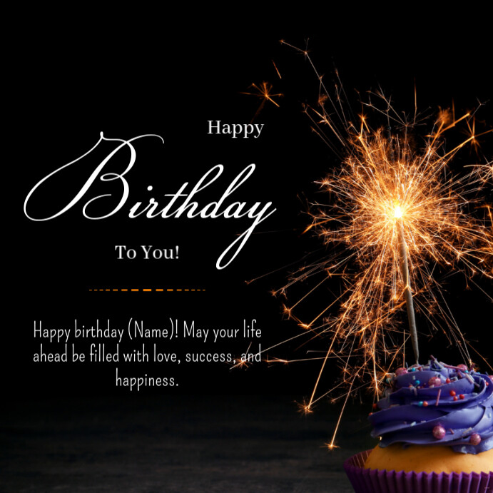 Birthday Template | PosterMyWall