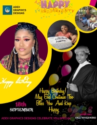 Happy birthday Template | PosterMyWall