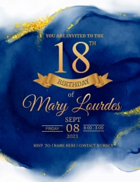 769+ Free 18th Birthday A4 Templates | PosterMyWall