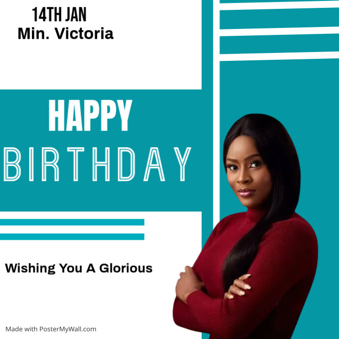 Birthday design template | PosterMyWall