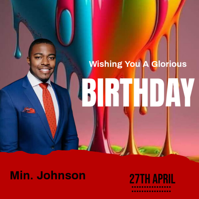 Birthday design Template | PosterMyWall