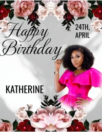 First Birthday Flyer ADS Template | PosterMyWall