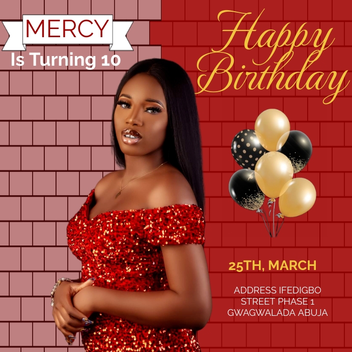 Birthday Template | PosterMyWall