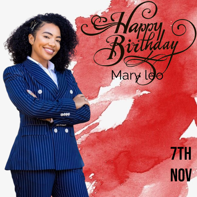 BIRTHDAY Template | PosterMyWall