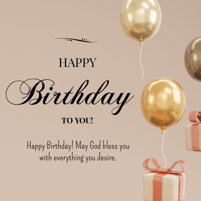Birthday Template | PosterMyWall