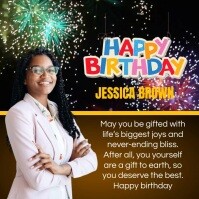 Birthday Template | PosterMyWall