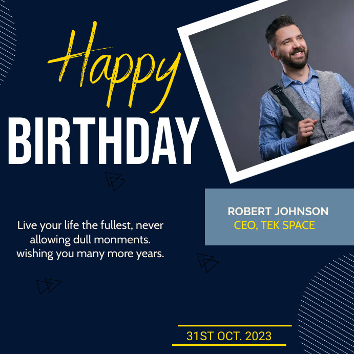 Birthday Template | PosterMyWall