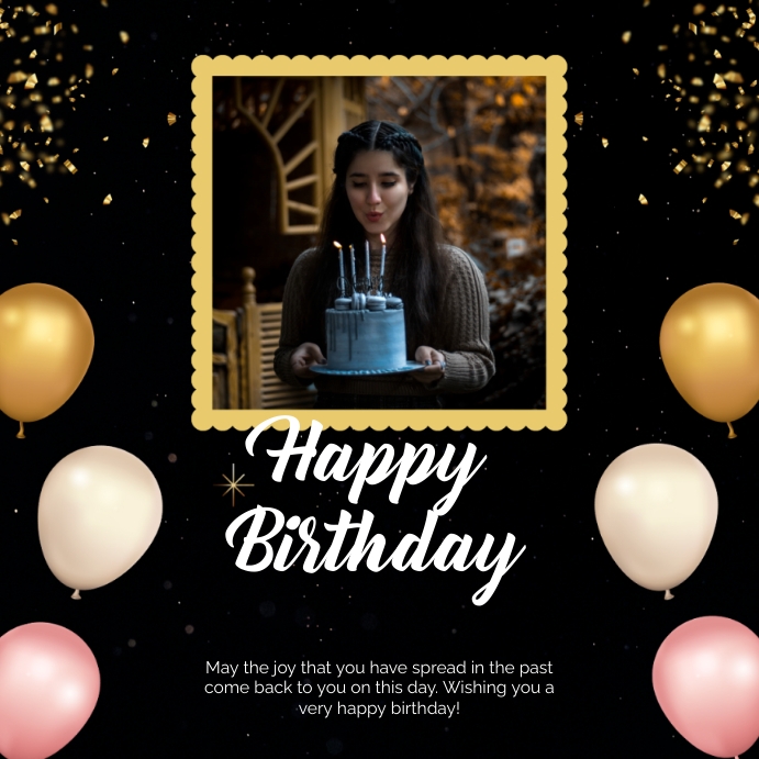 BIRTHDAY Template | PosterMyWall