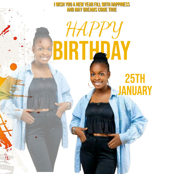 Birthday Template | PosterMyWall