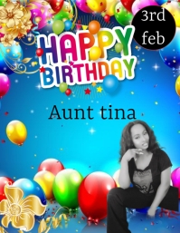 Happy Birthday Template | PosterMyWall