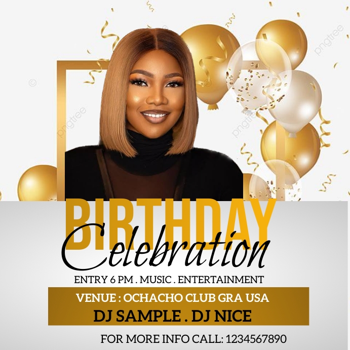 Birthday design Template | PosterMyWall