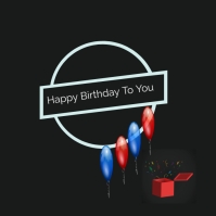 happy birthday logo Template | PosterMyWall