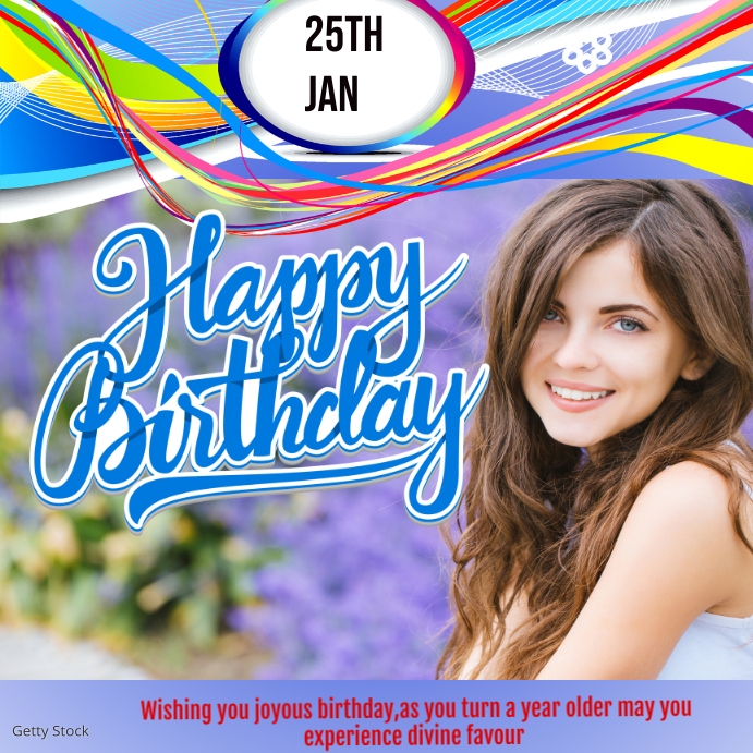 Birthday Template | PosterMyWall